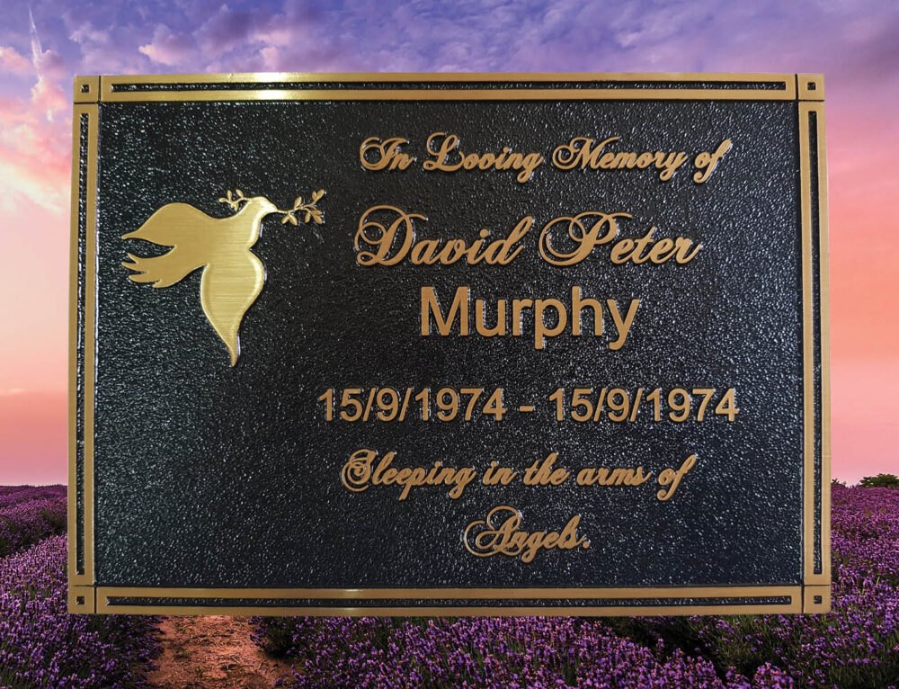 Grave Marker and Bronze Plaque's Guide - Cast Bronze Plaque Design ...